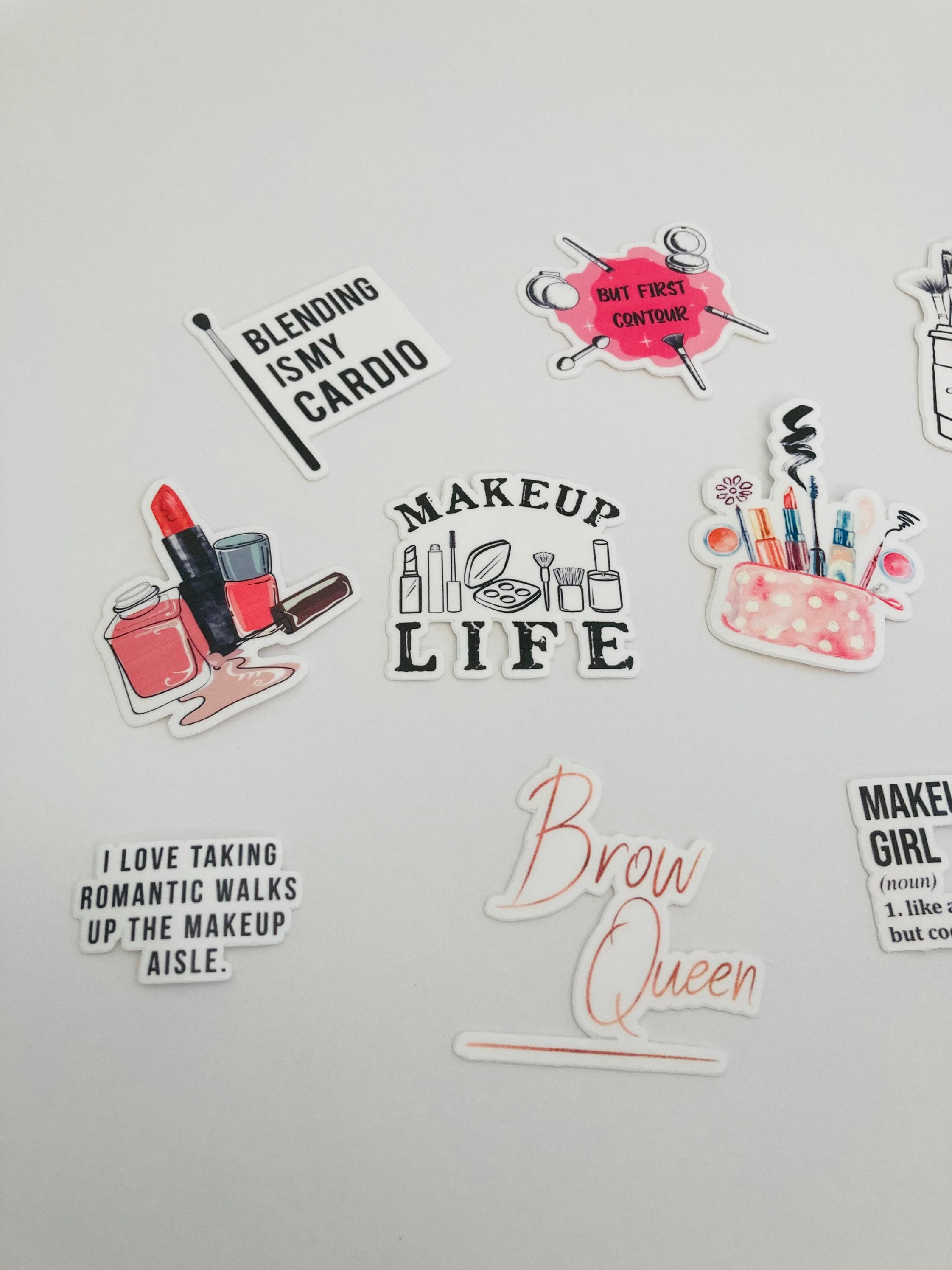 Make up Stickers | Hair and Make up Artist Stickers | Makeup Lover ...