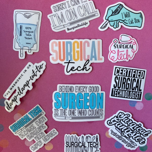 Surgical Tech Badge - Etsy