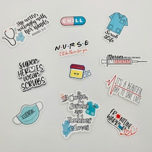 Nurse Stickers | Nurse Gift Ideas Funny | Nursing Stickers | Nurse ...