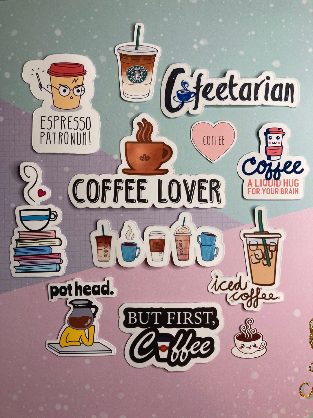 Coffee Lover Stickers | Coffee Lover Gift Ideas | Funny Coffee Addict ...
