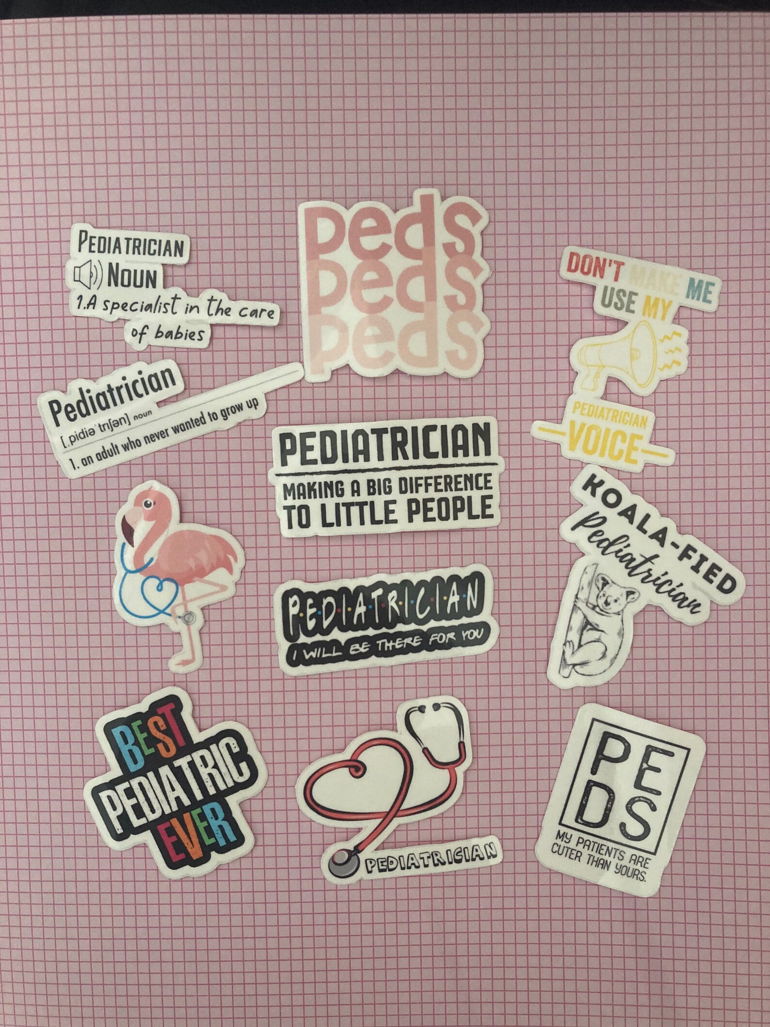 Pediatrician Gift Pediatrician Sticker Pediatrics - Etsy