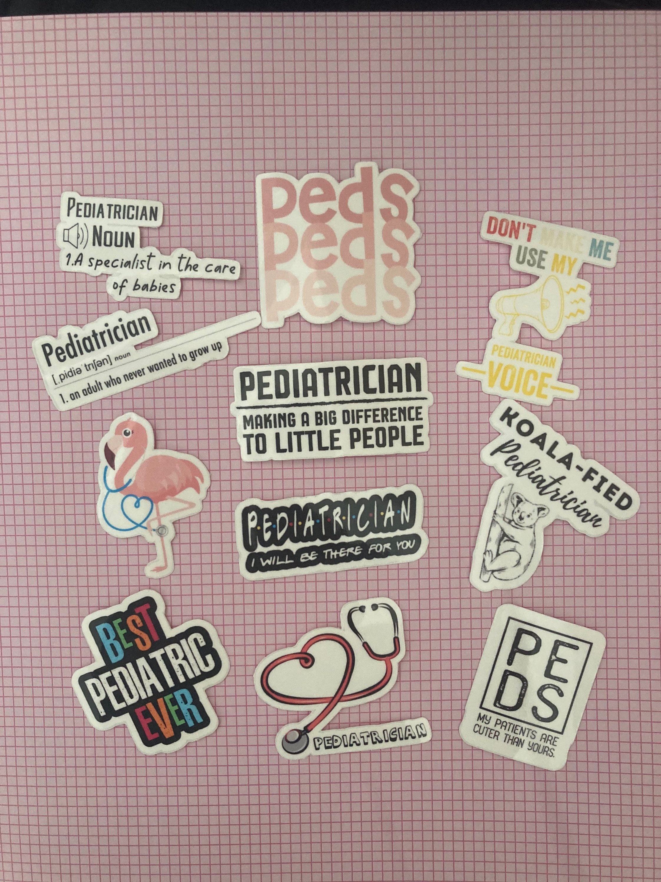 Pediatrician Gift Pediatrician Sticker Pediatrics - Etsy