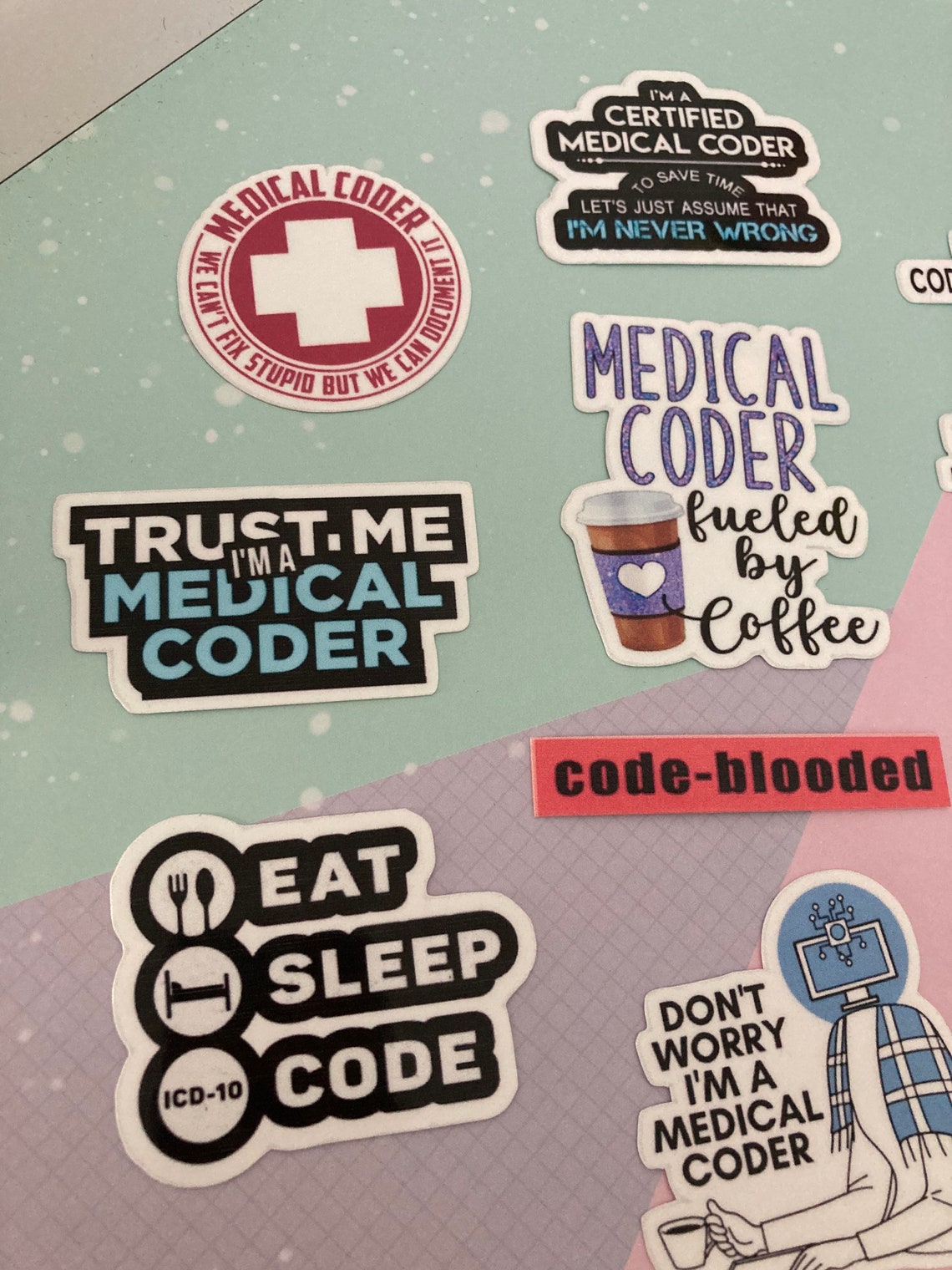 Medical Coding Gifts Medical Coder Stickers - Etsy