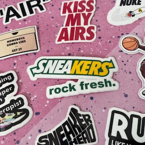 Sneakerhead Stickers | Sneaker Head Gift Ideas | Sneakers Stickers | 10 ...