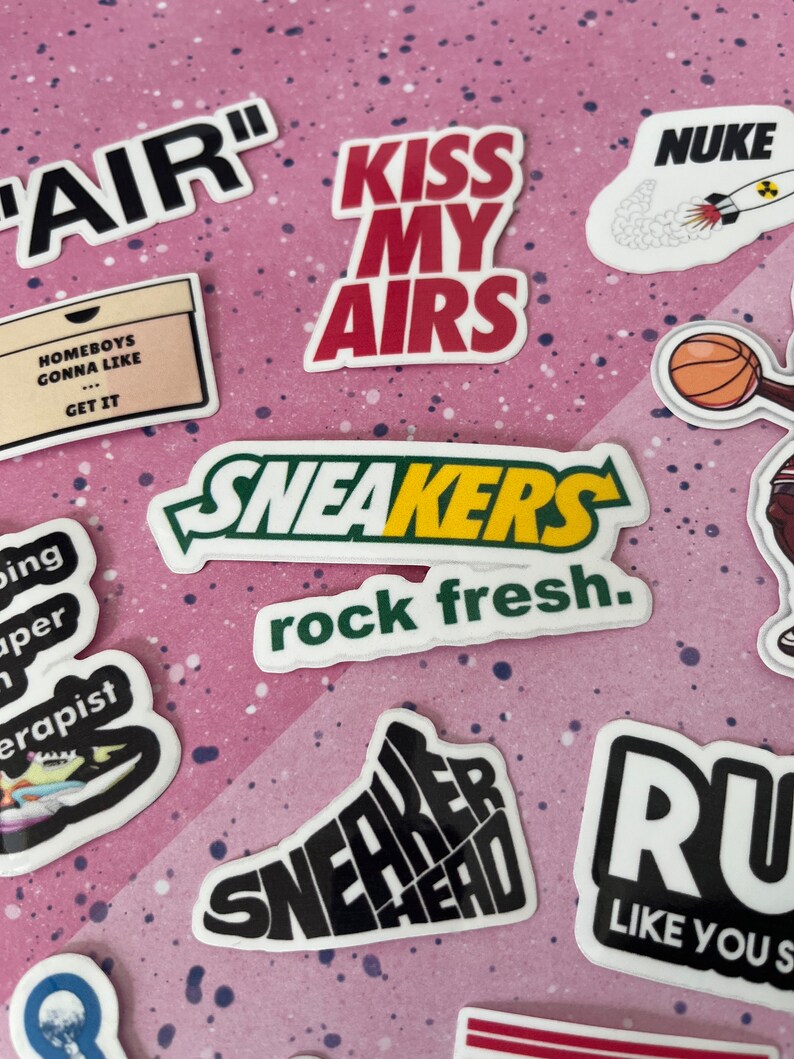 Sneakerhead Stickers | Sneaker Head Gift Ideas | Sneakers Stickers | 10 ...