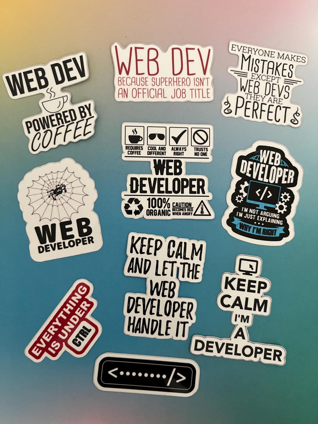 Web Developer Gift | Web Developer Sticker | Web Dev Gift Ideas | Web ...