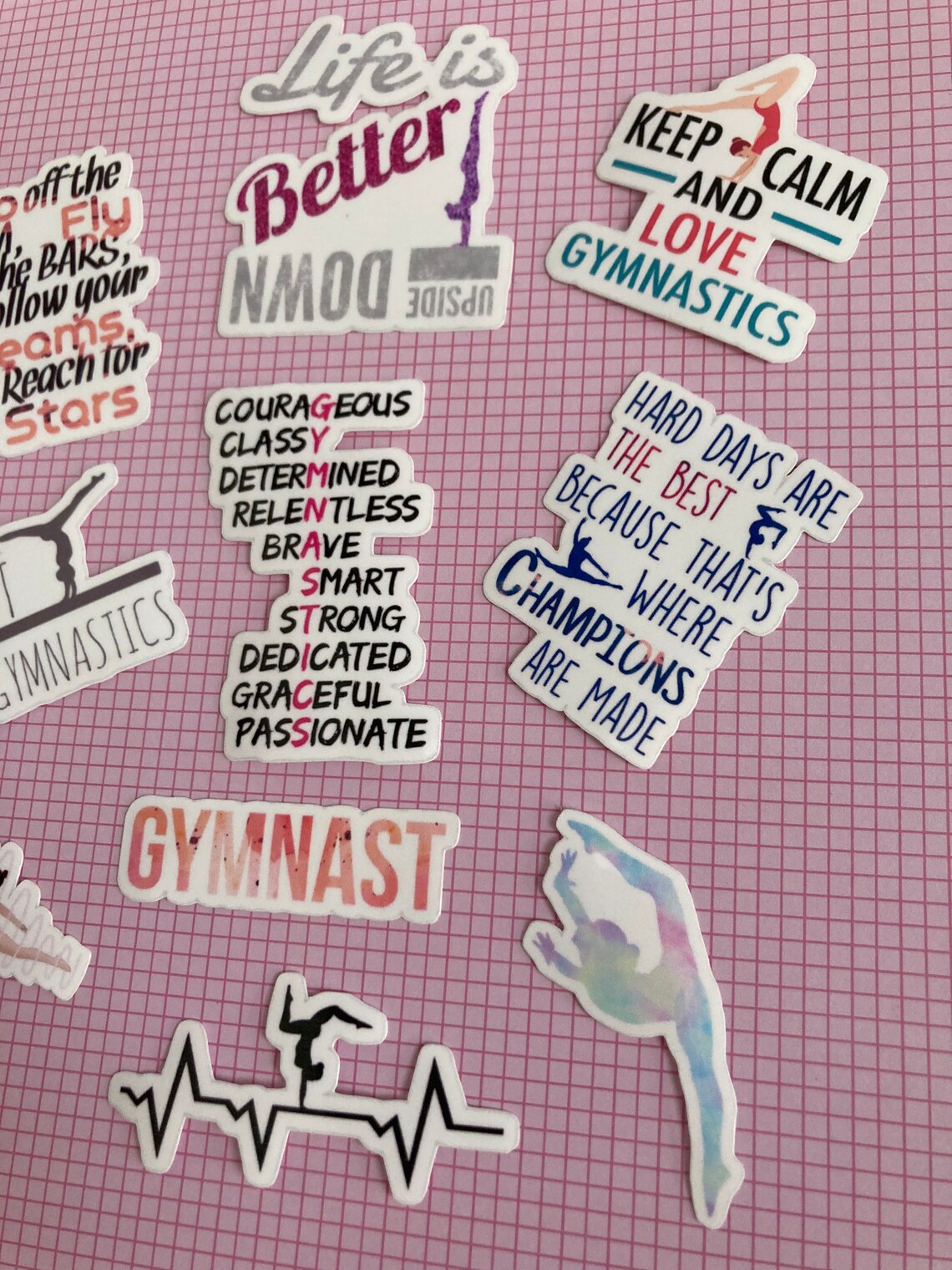 Gymnastics Gifts | Gymnastic Stickers | Gymnast Stickers Gift | Funny ...