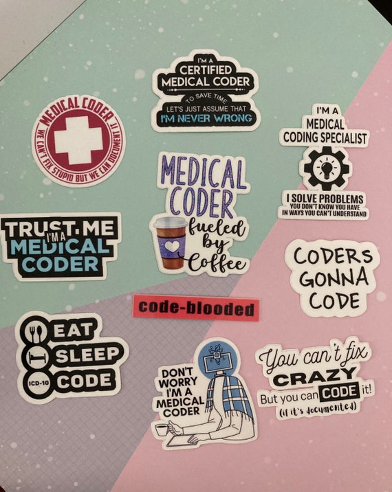 Medical Coding Gifts Medical Coder Stickers - Etsy