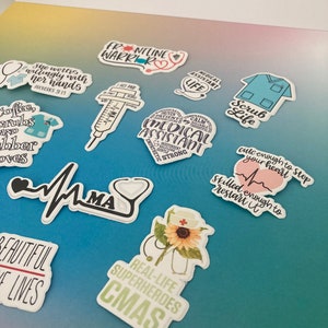 Medical Assistant Stickers | MA Stickers | CMA Stickers | Medical ...
