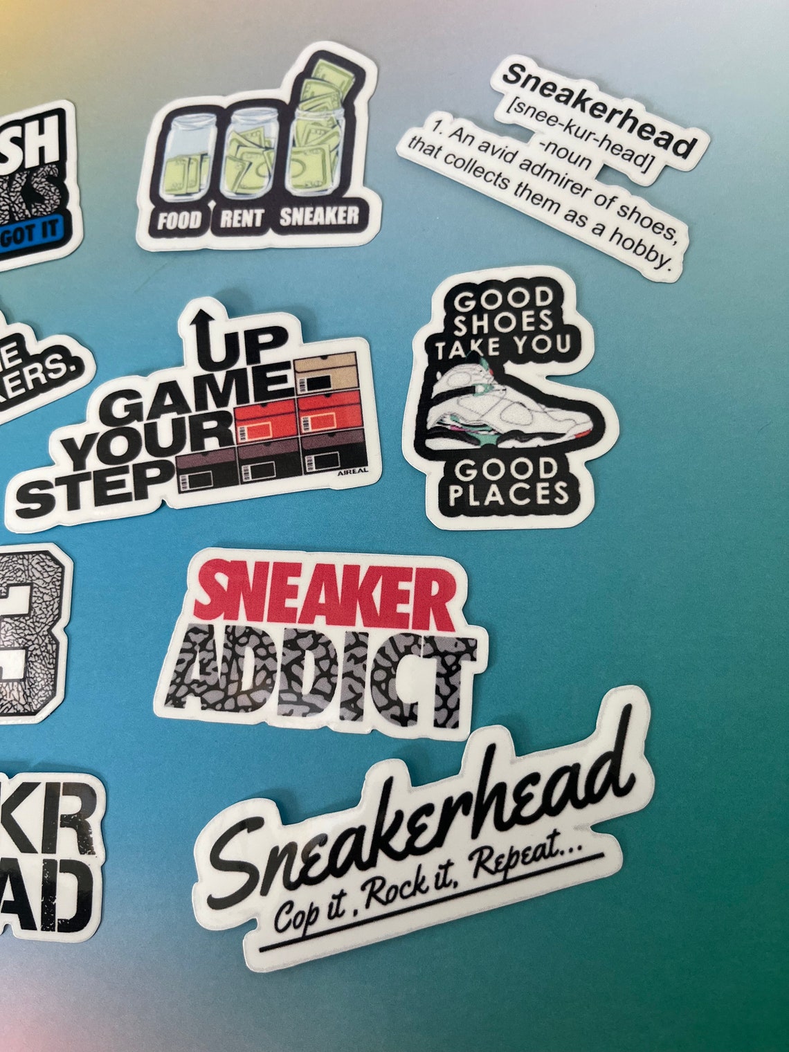 Sneakerhead Stickers | Sneaker Stickers | Sneaker Lover Gift ...