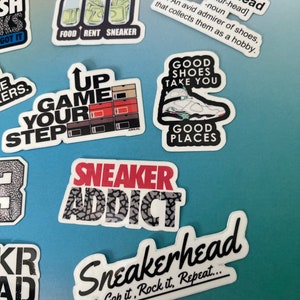 Sneakerhead Stickers | Sneaker Stickers | Sneaker Lover Gift ...