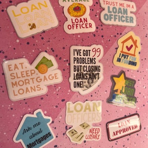 Loan Officer Marketing Gift Ideas | Loan Officer Stickers | Lender Gift ...