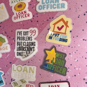Loan Officer Marketing Gift Ideas | Loan Officer Stickers | Lender Gift ...