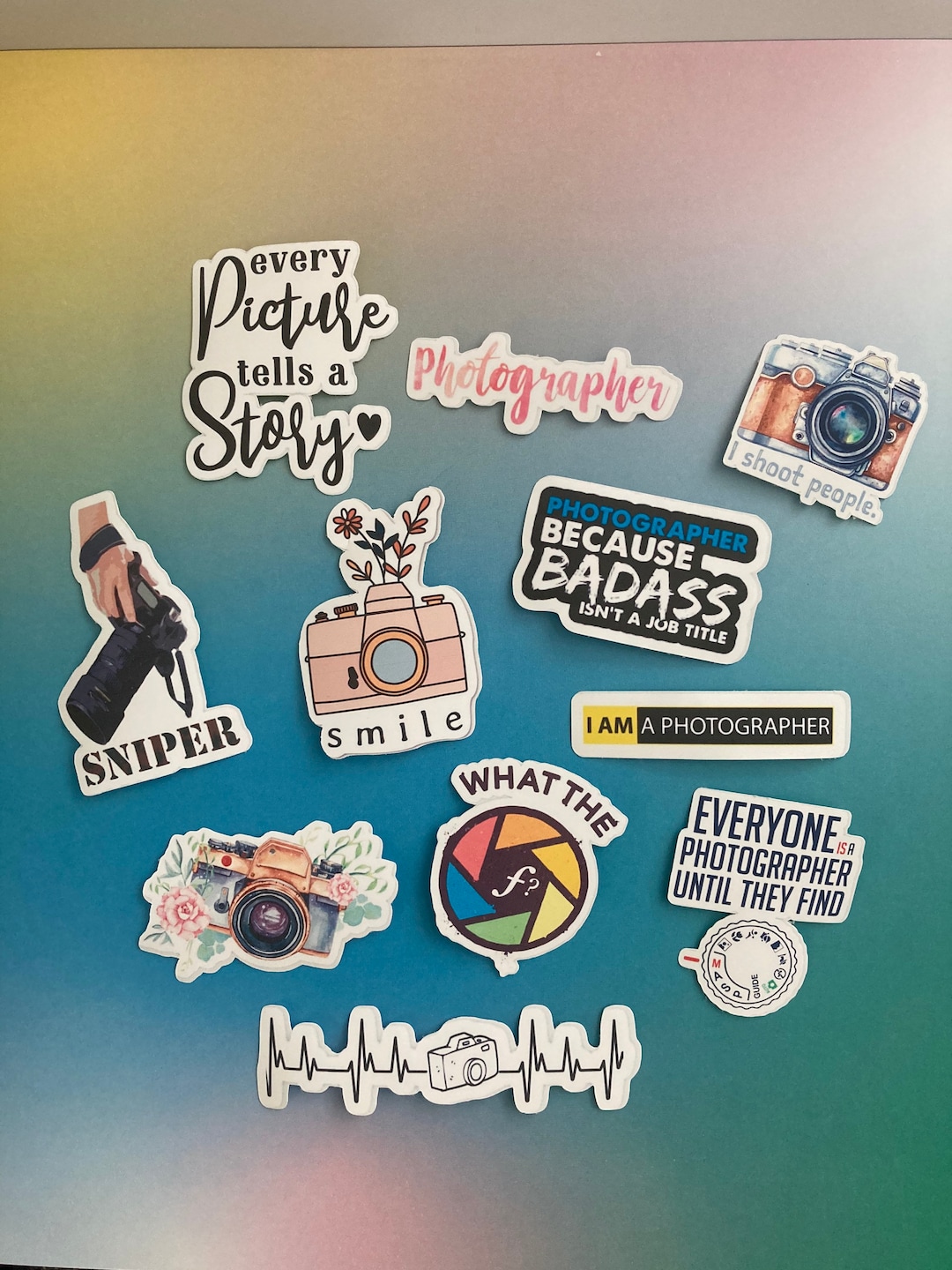 Photography Stickers | Photography Decals | Photographer Stickers ...