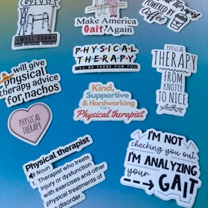 PT Stickers | Physical Therapy Gifts | Physical Therapist Gifts ...