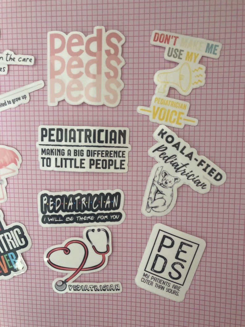 Pediatrician Gift Pediatrician Sticker Pediatrics | Etsy