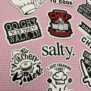 Chef Sticker | Yes Chef Stickers | Chef Gift Ideas | Kitchen Cook ...