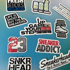 Sneakerhead Stickers | Sneaker Stickers | Sneaker Lover Gift ...
