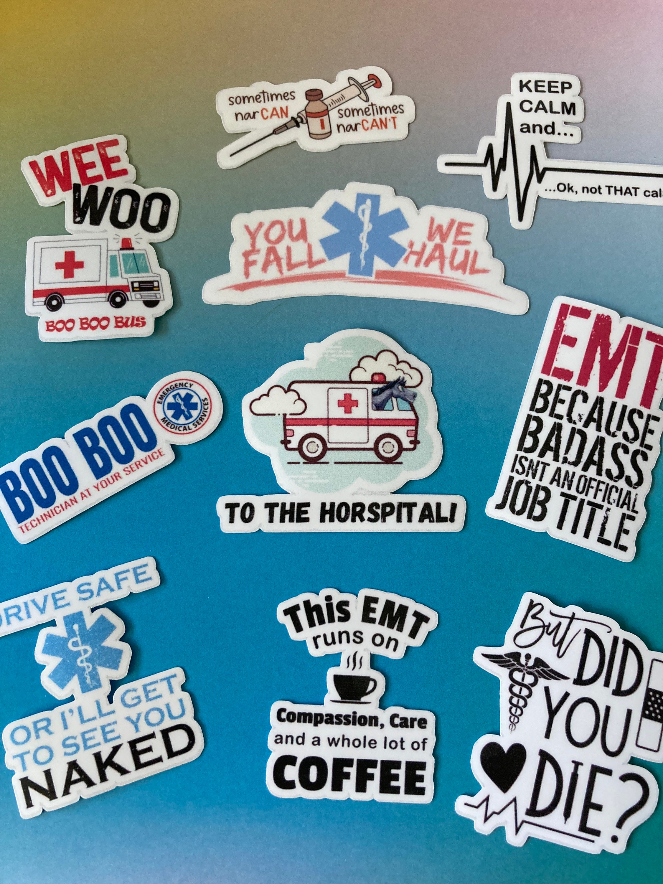 Emt Gifts Emt Sticker Ems Sticker Ems Gifts Funny - Etsy