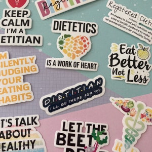 Dietitian Gifts | Dietitian Sticker | Dietician Gift | Dietician ...