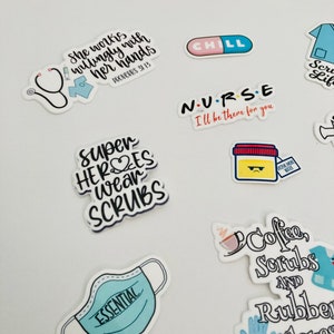Nurse Stickers | Nurse Gift Ideas Funny | Nursing Stickers | Nurse ...
