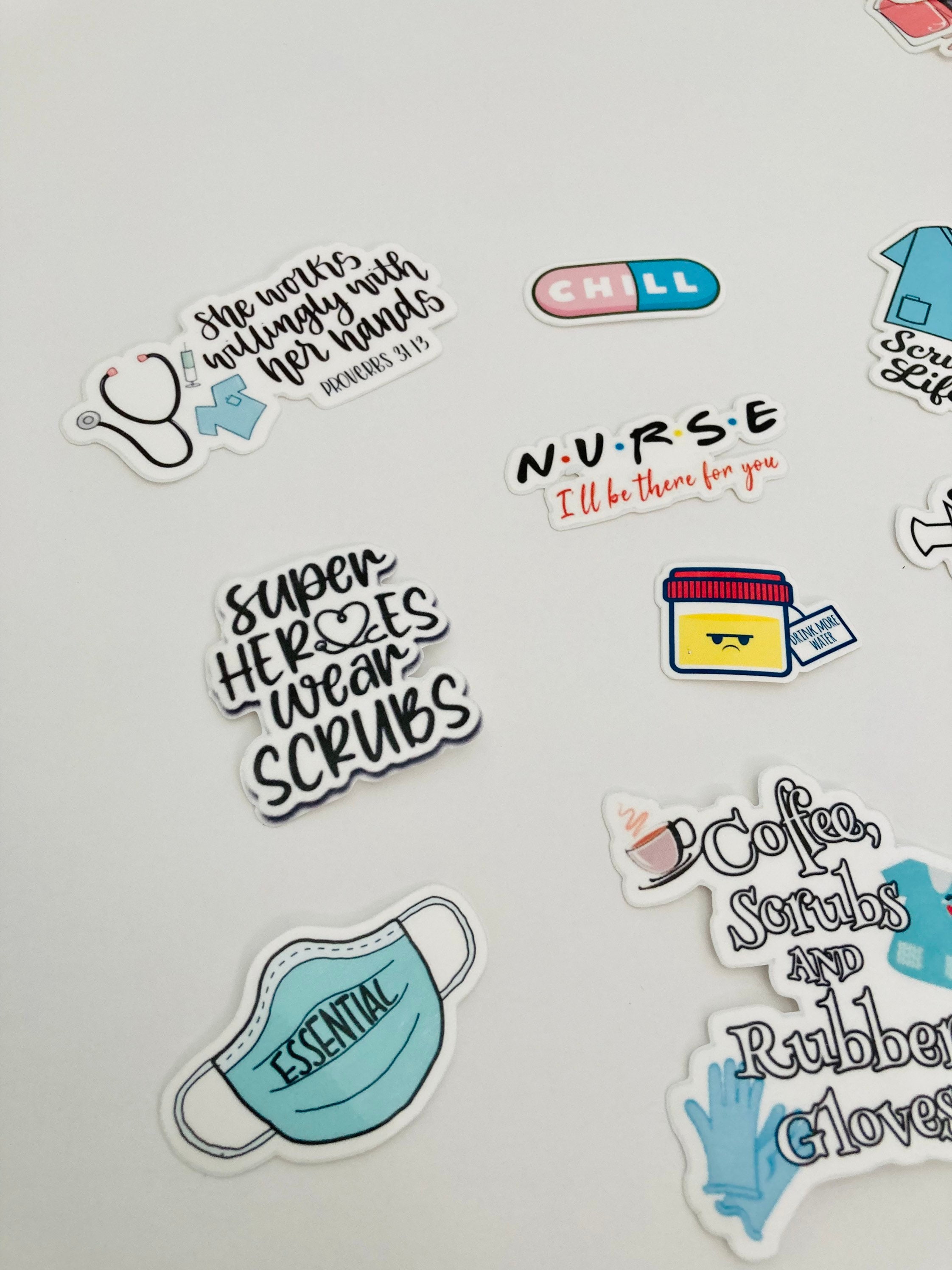 Nurse Stickers Nurse Gift Ideas Funny Nurse Practitioner - Etsy