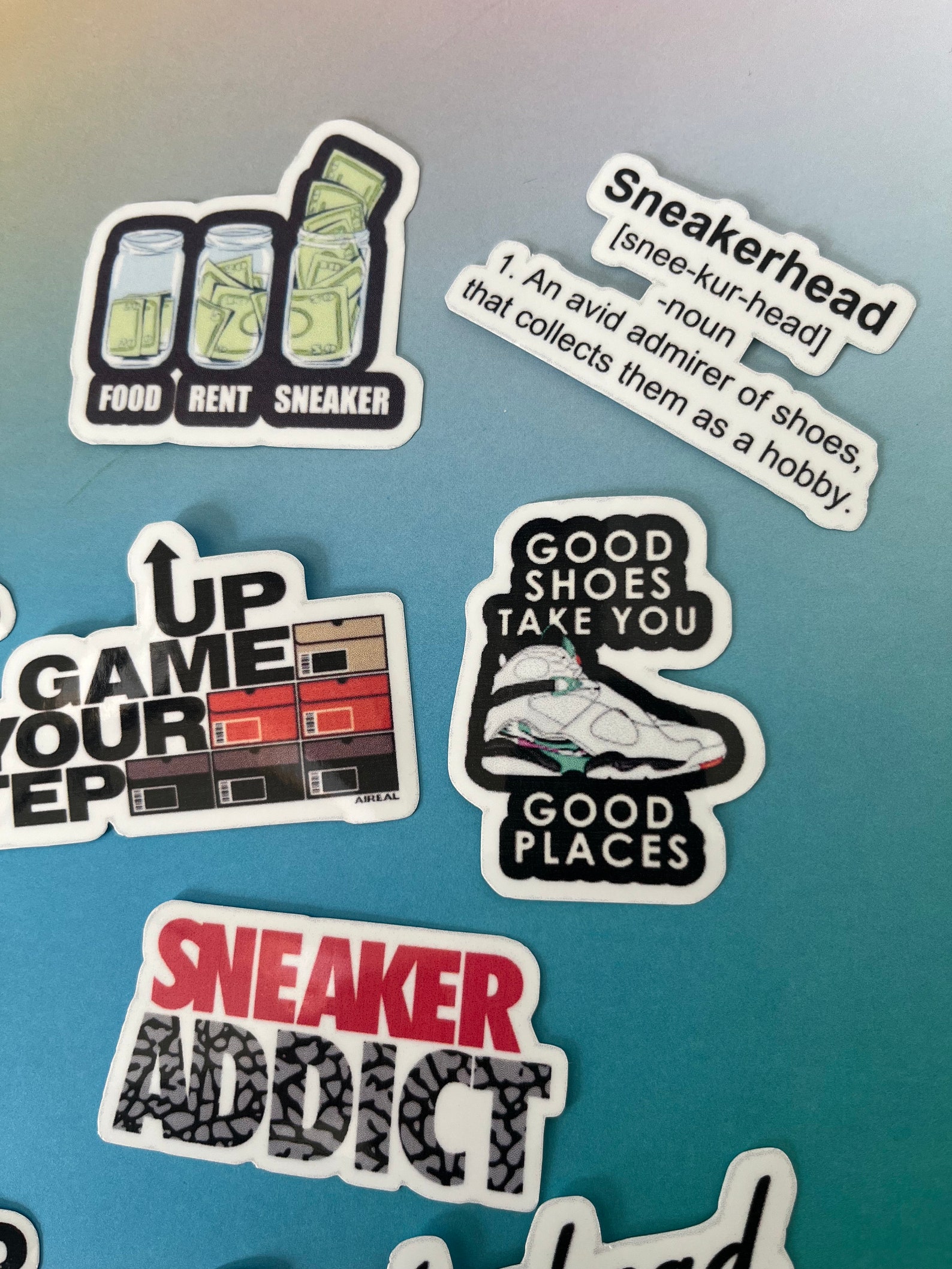 Sneakerhead Stickers | Sneaker Stickers | Sneaker Lover Gift ...
