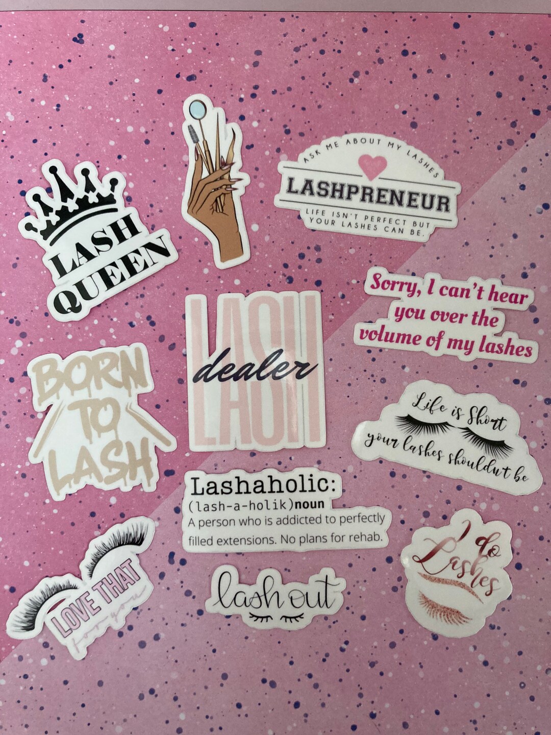 Lash Tech Gifts | Lash Tech Stickers | Lash Technician Stickers | Lash ...