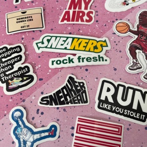 Sneakerhead Stickers | Sneaker Head Gift Ideas | Sneakers Stickers | 10 ...