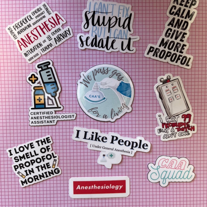 Anesthesia Badge Reel - Etsy