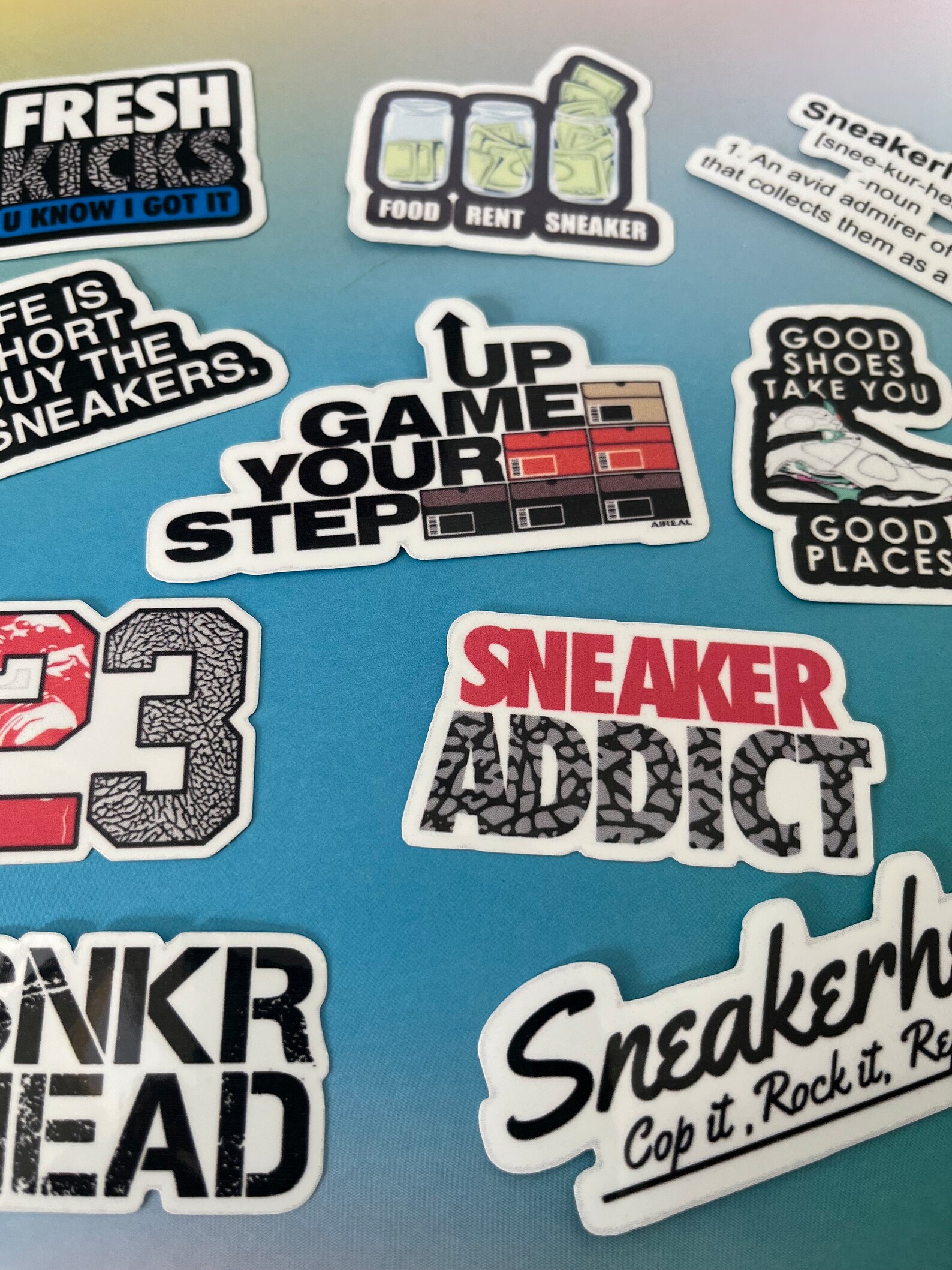 Sneakerhead Stickers | Sneaker Stickers | Sneaker Lover Gift ...