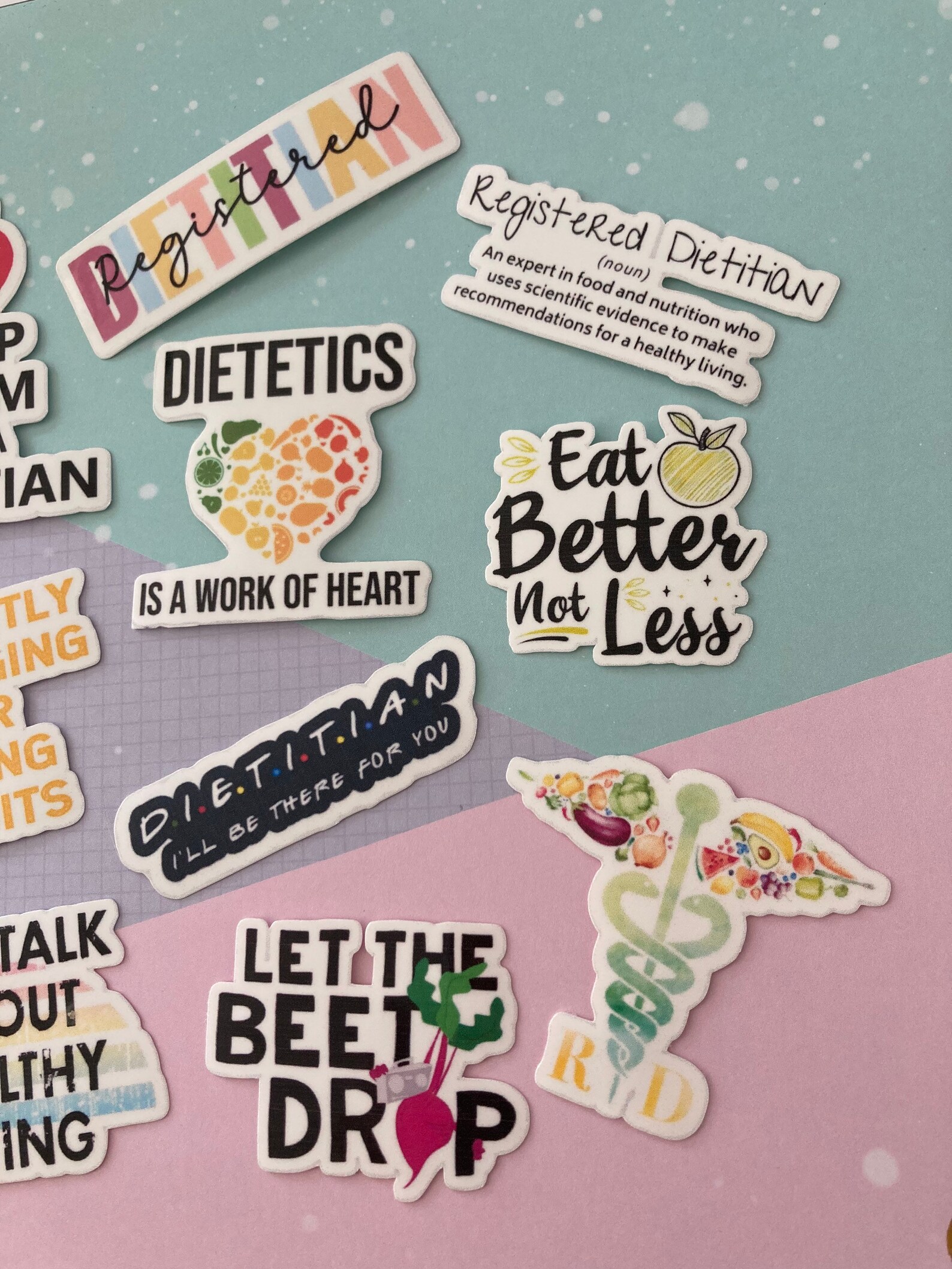 Dietitian Gifts Dietitian Sticker Dietician Gift - Etsy
