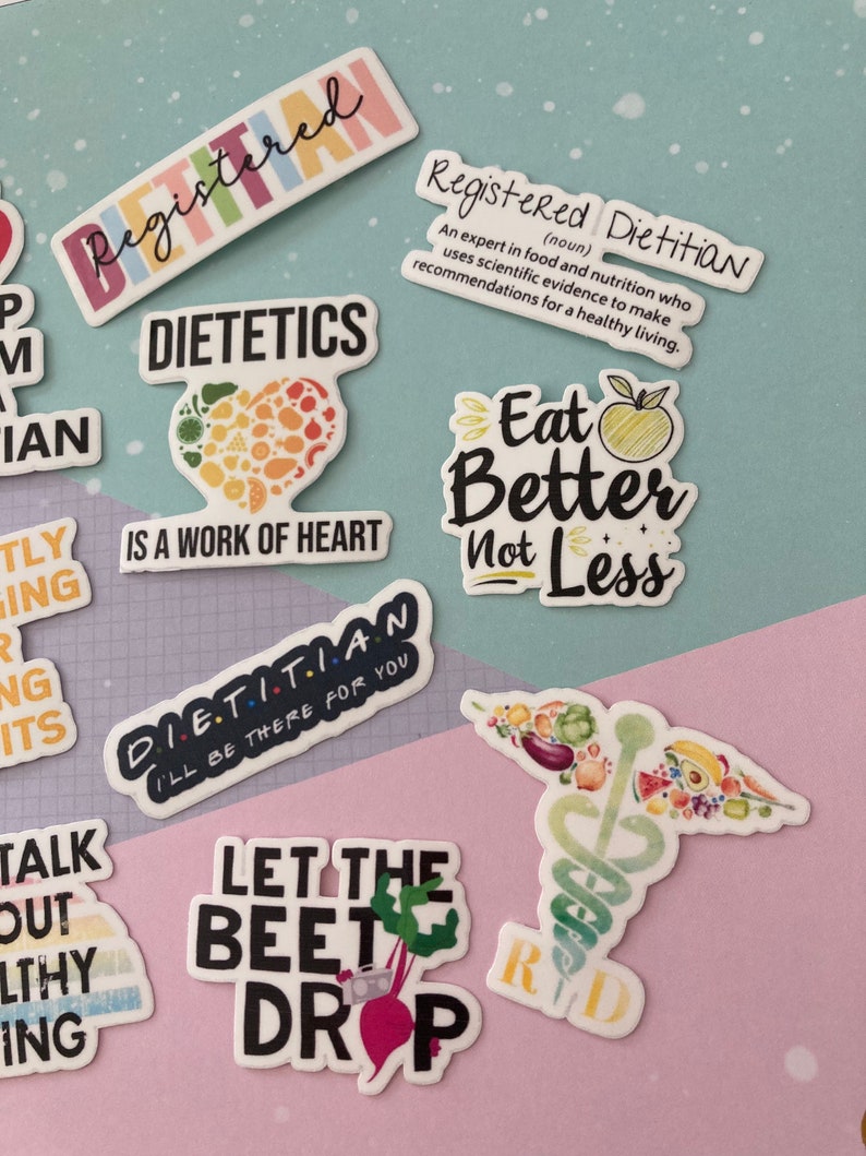 Dietitian Gifts | Dietitian Sticker | Dietician Gift | Dietician ...