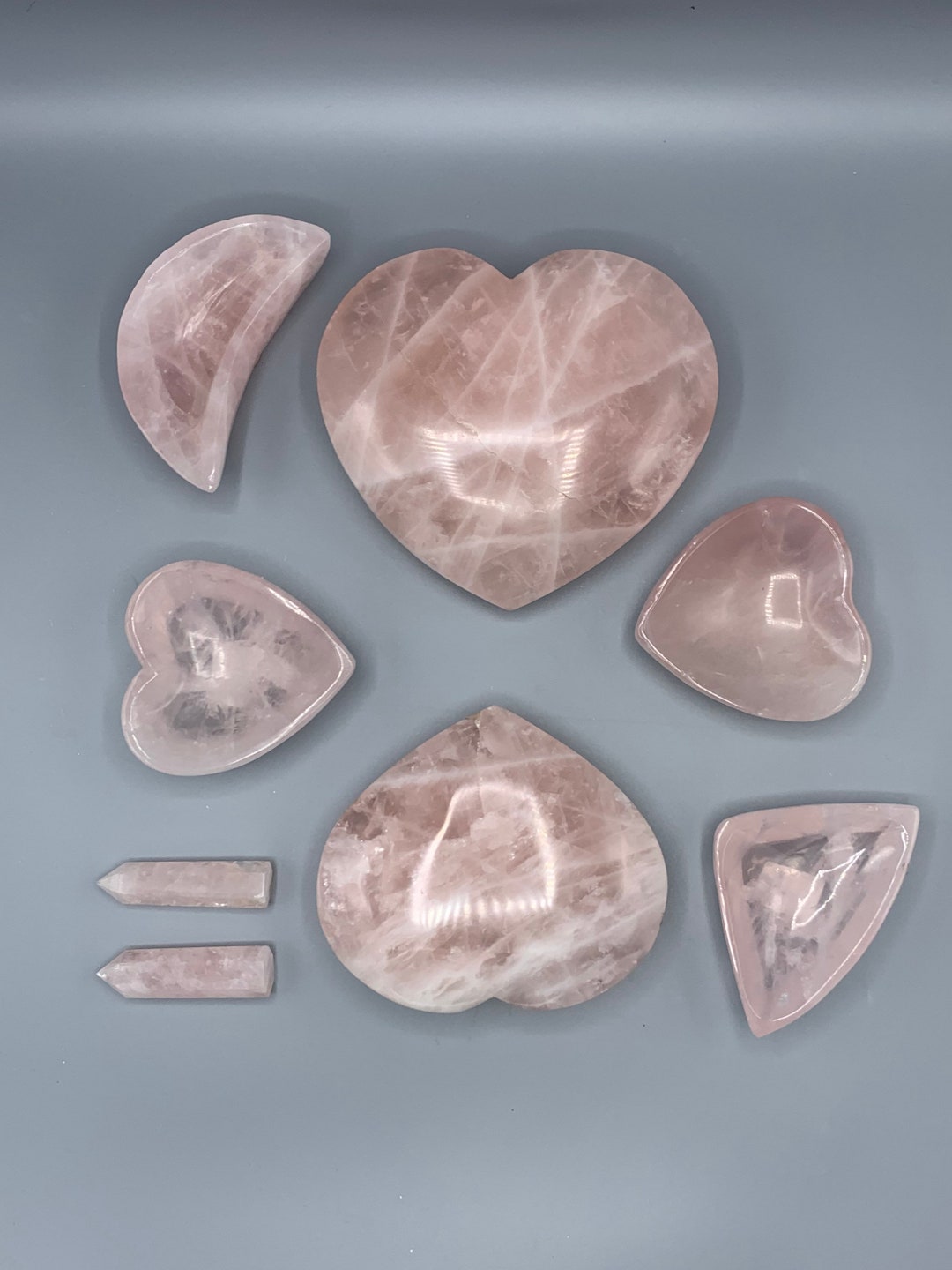 Rose Quartz - Assorted Shapes & Sizes - Etsy