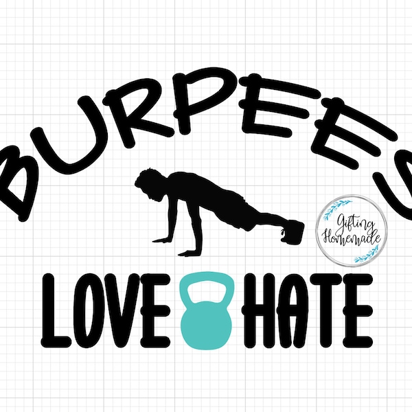Burpees Svg - Etsy