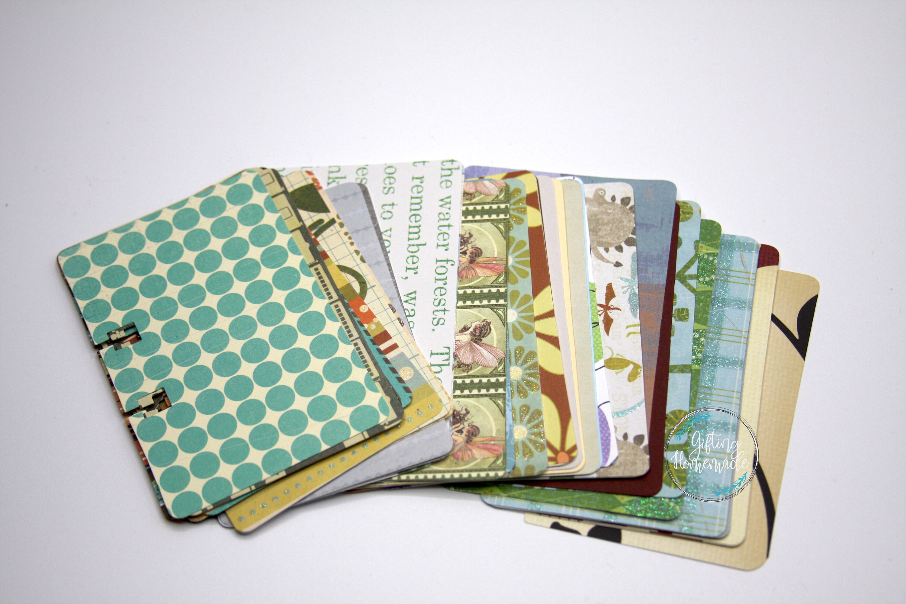 Rotary Card Memory Box Altered Desk Scrapbook Altered Desktop - Etsy