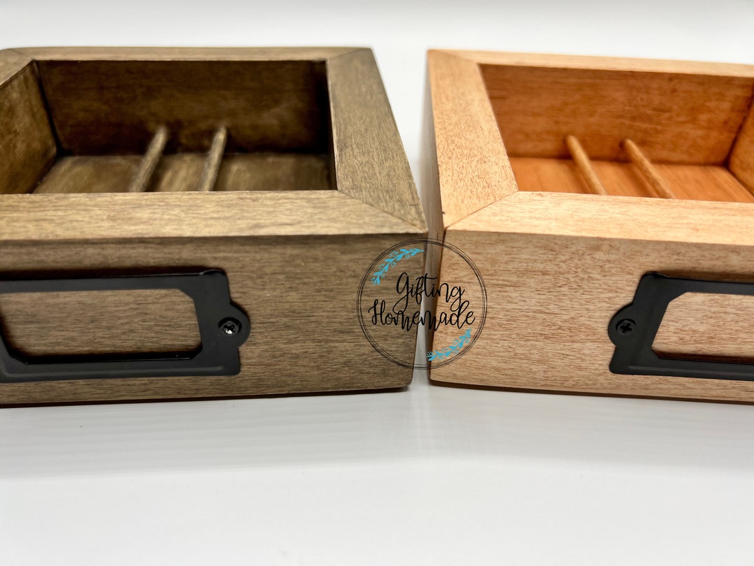 Rotary Card Memory Box Altered Desk Scrapbook Altered Desktop - Etsy