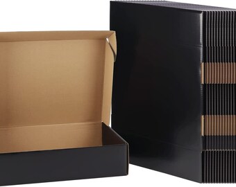 Black Shipping Boxes - Etsy