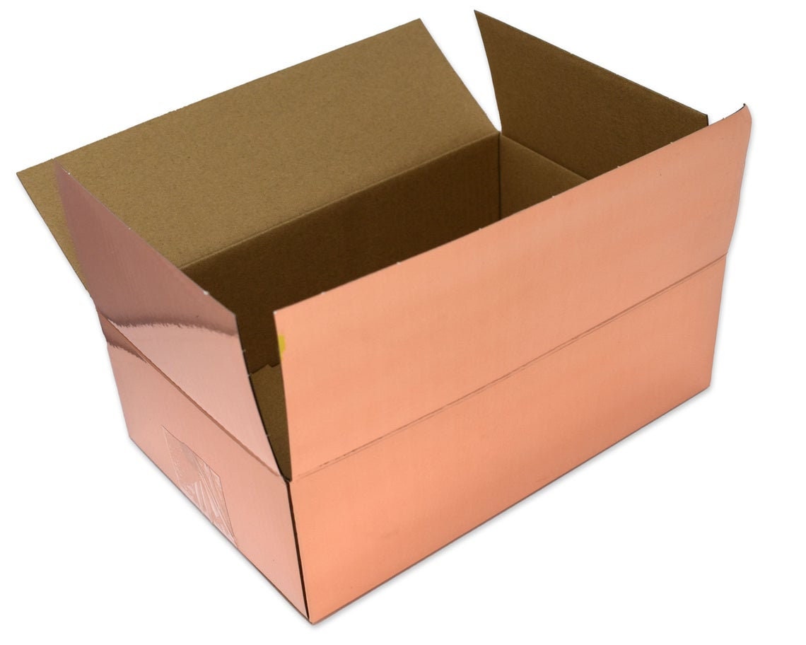 5 boxes 9x6x3 Rose Gold Designer Mailing Box shipping box | Etsy