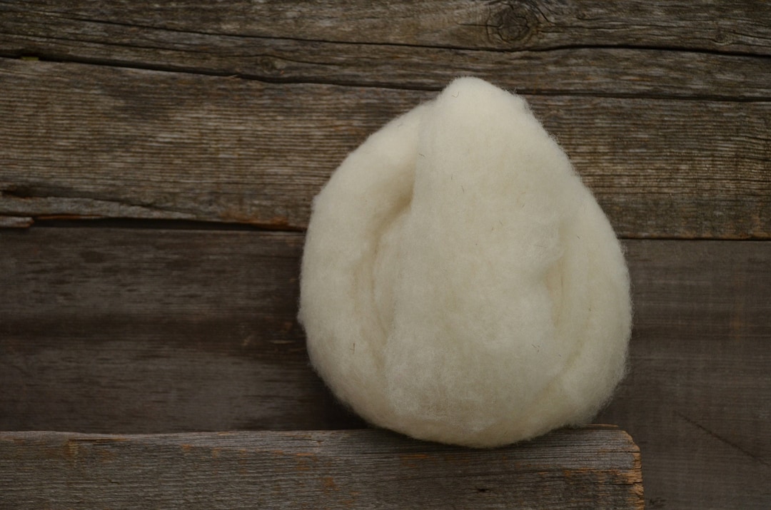 Core Wool, 1 Lb, Natural Cream Local Wool for Needle Felting, Canadian ...