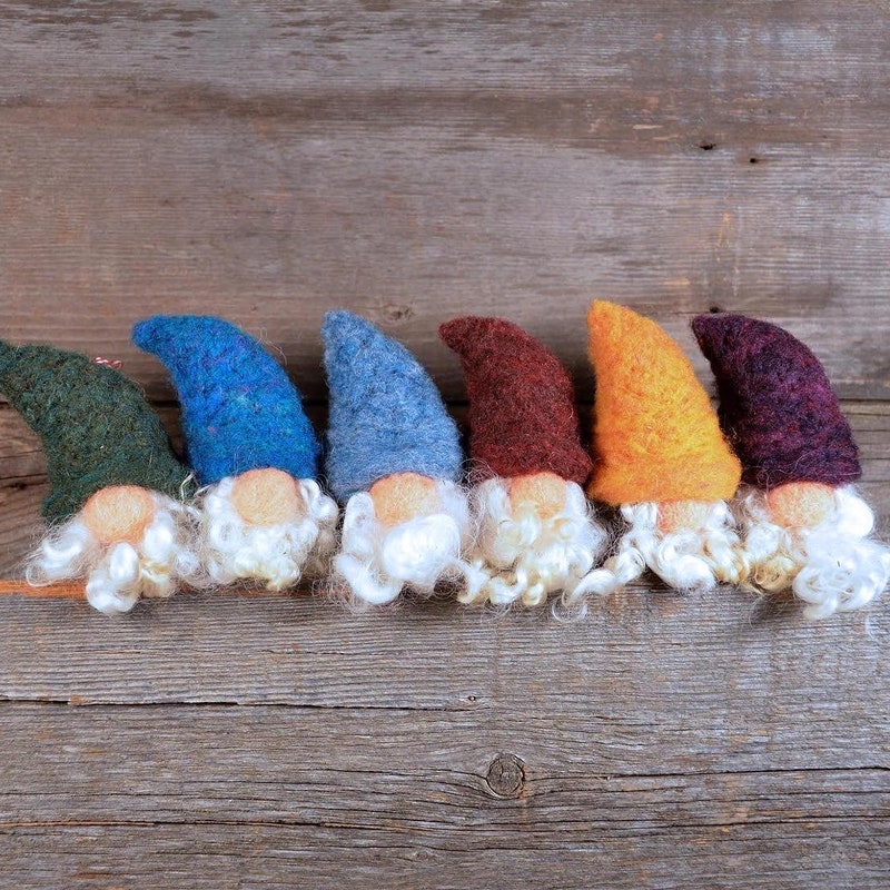 Needle Felted Gnomes - Etsy