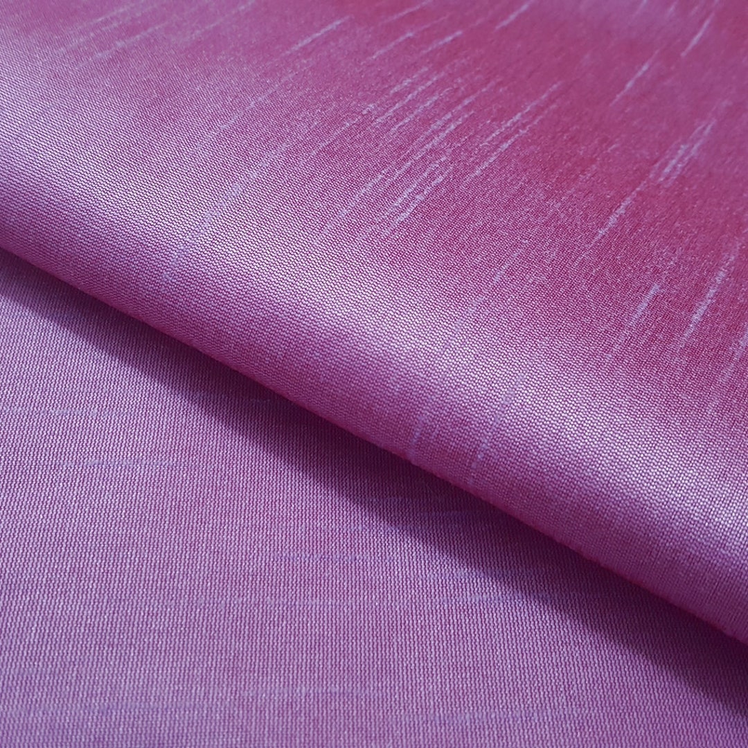 Dupioni Faux Silk Radiant Orchid Fabric 58" by the Yard | Iridescent ...