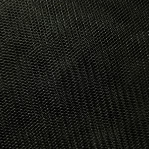 Black Hard Net Hex Mesh Fabric Stiff Crinoline Netting 60" by the Yard ...