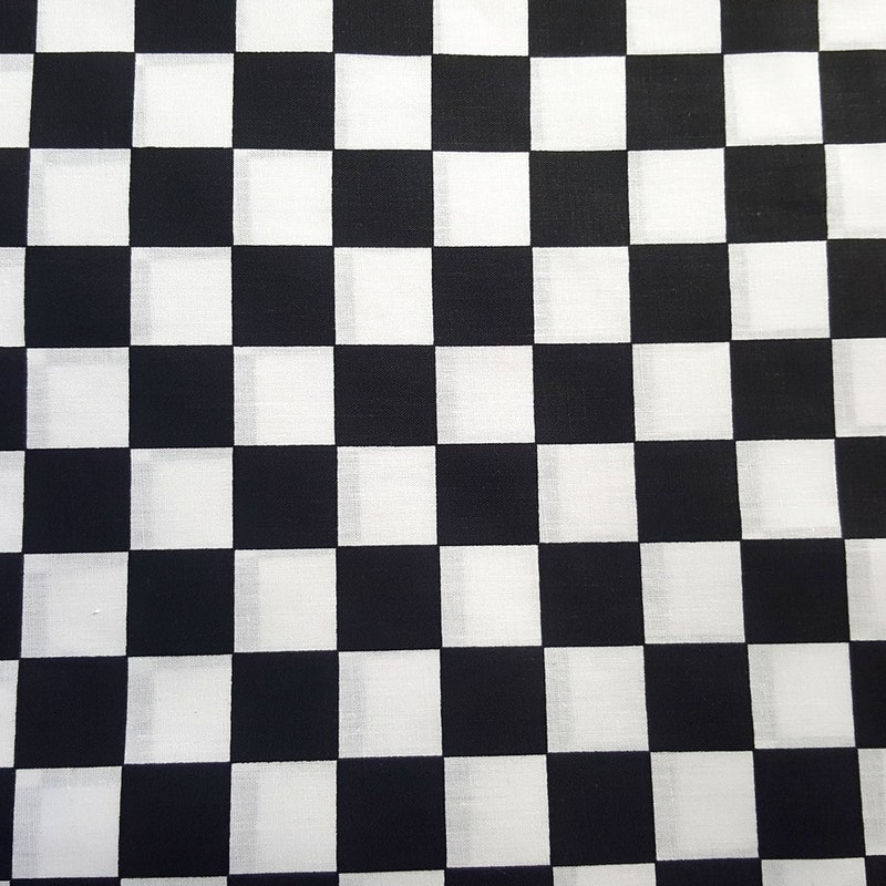 Checkerboard Fabric - Etsy