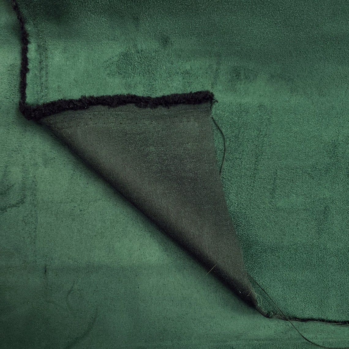 Hunter Green Suede Ultrasoft Upholstery Suede Fabric 58"" by the Yard ...