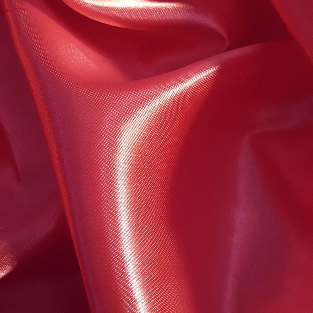 Salmon Coral Satin Charmeuse Fabric 58 by the Yard Salmon Pink Shiny ...