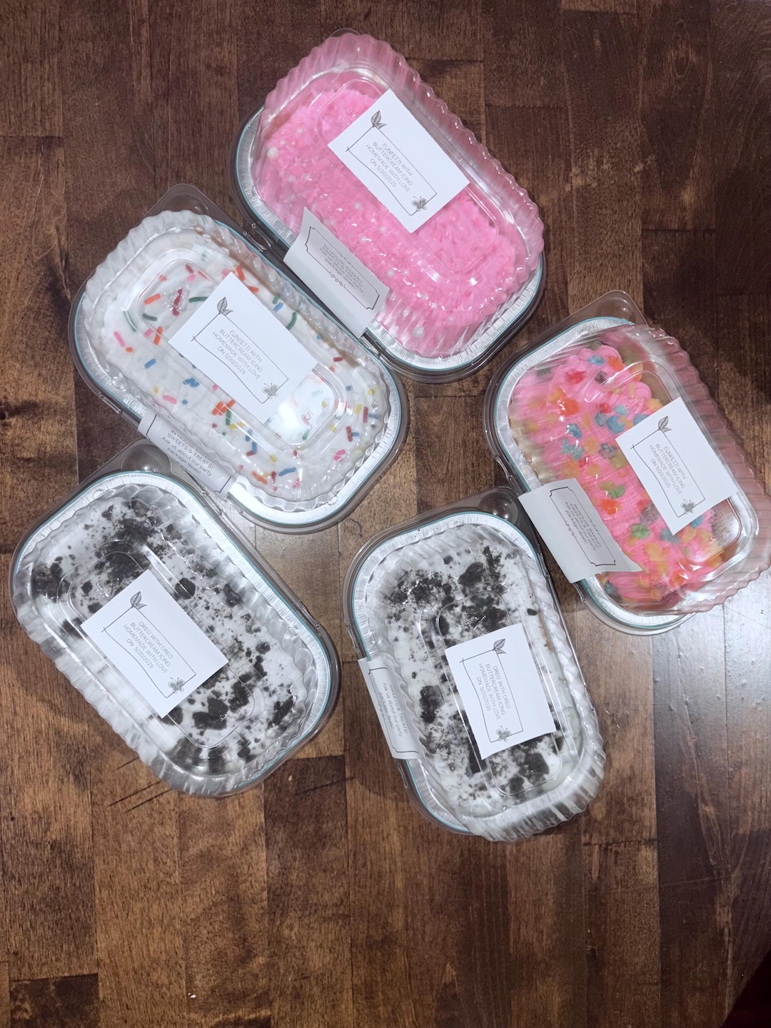 Fresh Mini Cakes - Etsy