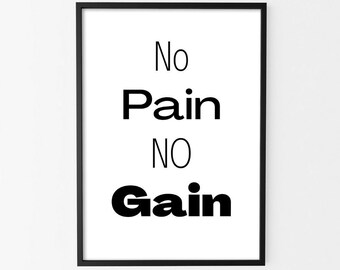 Pain Cave Poster - Etsy UK