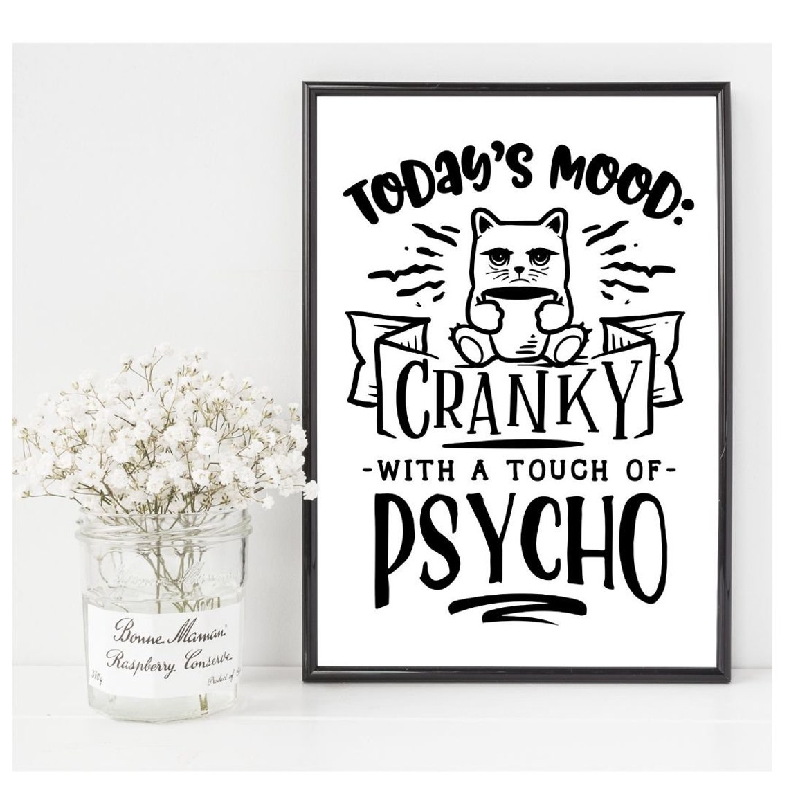 Funny Quote Print Home Print Funny Print Funny Wall Art - Etsy UK