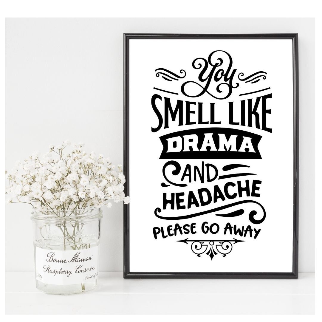 Set of Three, Funny Poster Print, Home Decor, People Sarcasm, Fun Wall ...